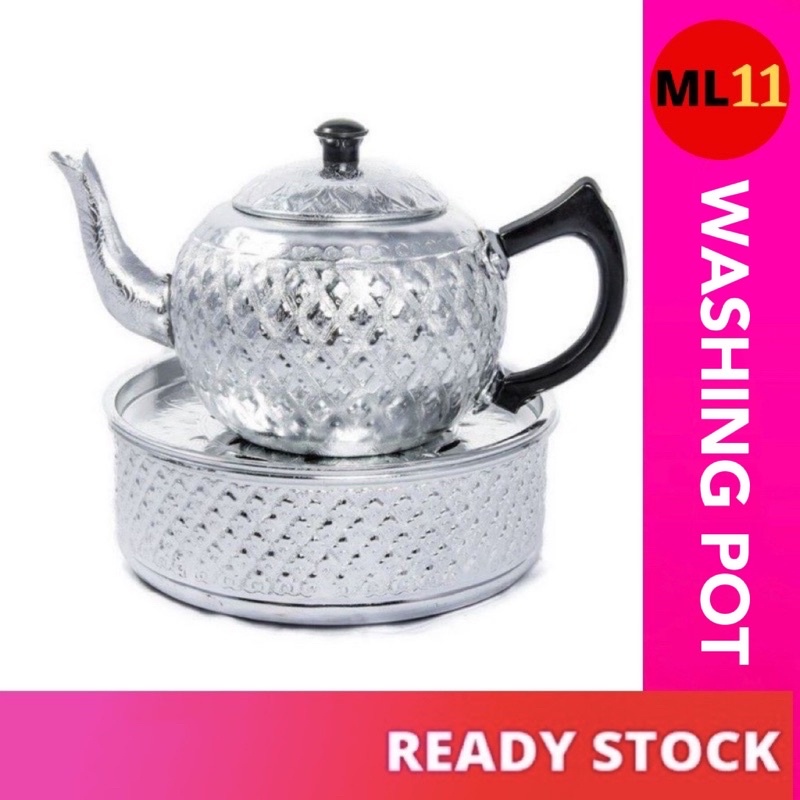 Hand Washing Pot Aluminium / Kendi Air Aluminium / Quality Teko Cuci ...