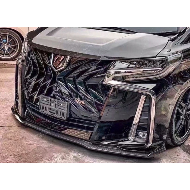 Toyota Alphard 2018 Front Grille Grill Goemon Type | Shopee Malaysia