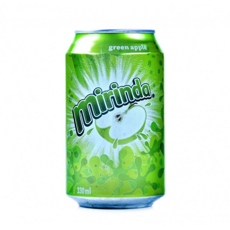 Mirinda Green Apple Carbonated Soft Drink Can 330ml | Shopee Malaysia