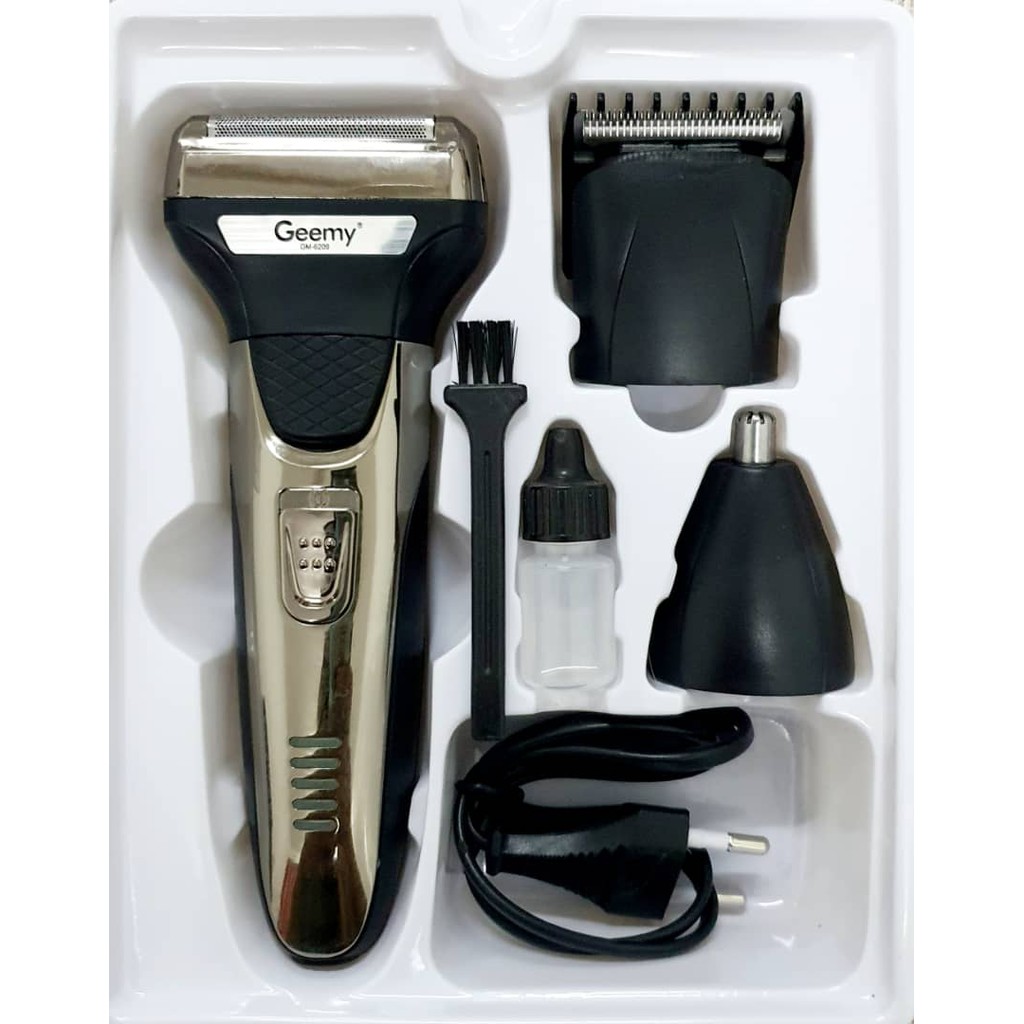 Geemy /Gemei 3 in 1 Rechargeable Hair Clipper Shiver and Trimmer (GM ...