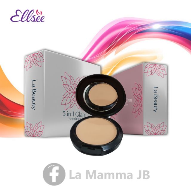 Compact Powder 5 in 1 GLAM | Shopee Malaysia