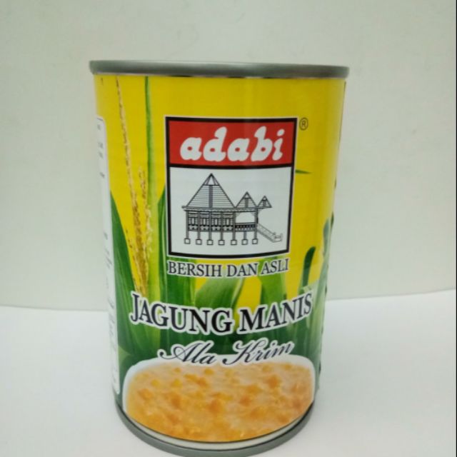 Jagung manis ala krim jenama Adabi | Shopee Malaysia