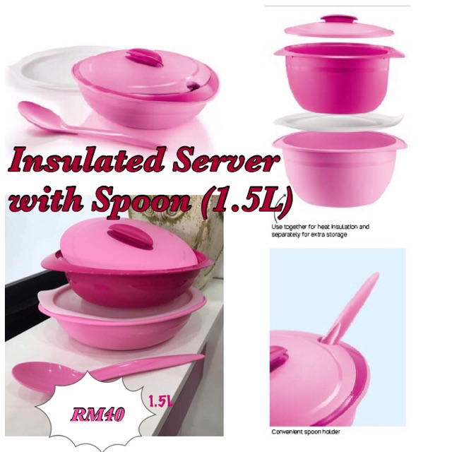 INSULATED SERVER with SPOON | Shopee Malaysia