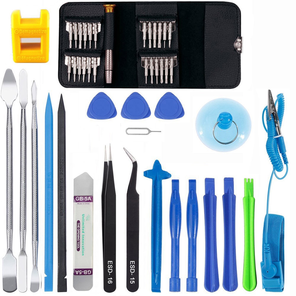 46 in 1 L Laptop Repair Opening Tools Kit Precision Screwdriver Set ...