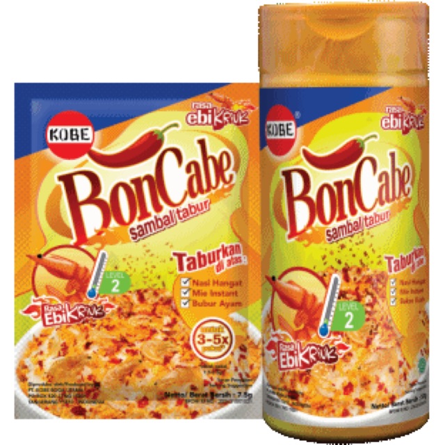 Bon Cabe Ebi or Teri Botol 50g | Shopee Malaysia