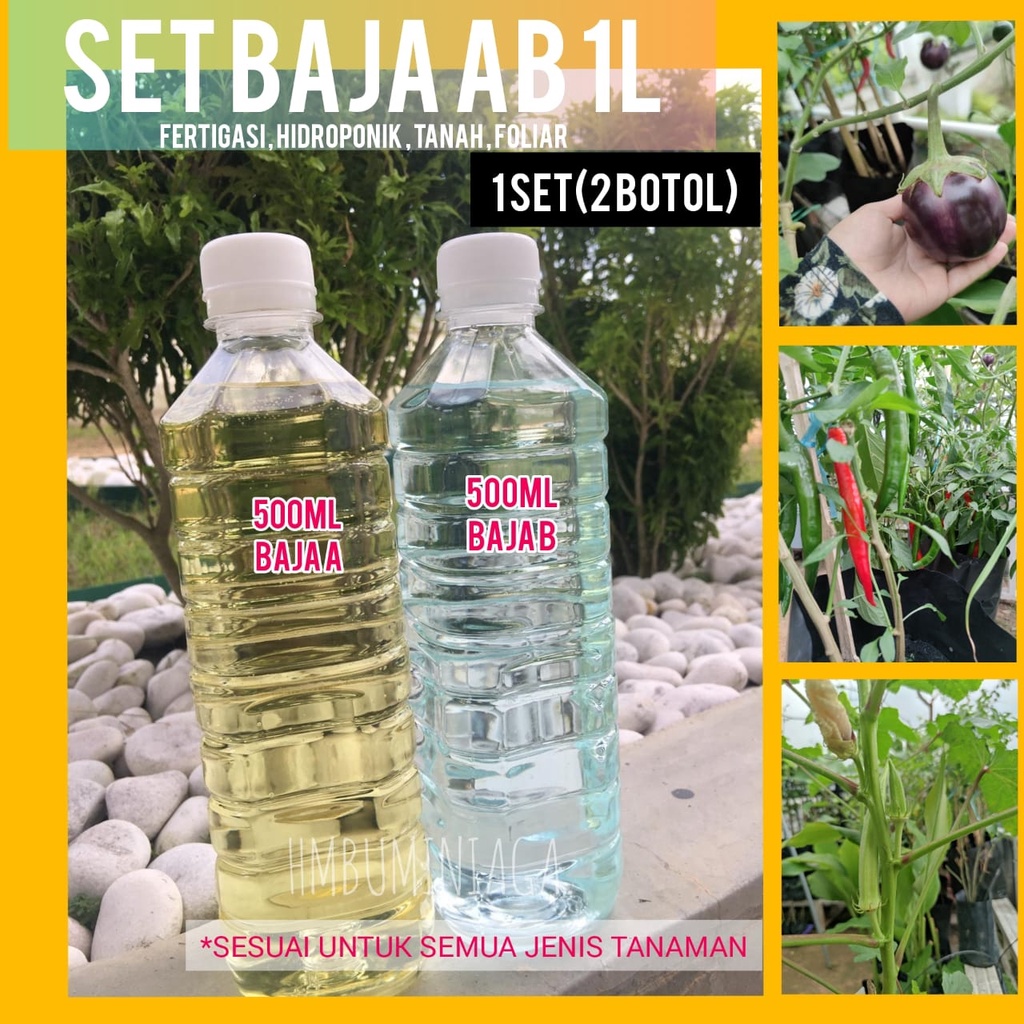 BAJA AB 1 SET 2 BOTOL (500ml + 500ml) | Shopee Malaysia