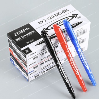 Pen Penanda Kekal Tip Kembar Twin Tip Permanent Marker Pen Waterproof ...