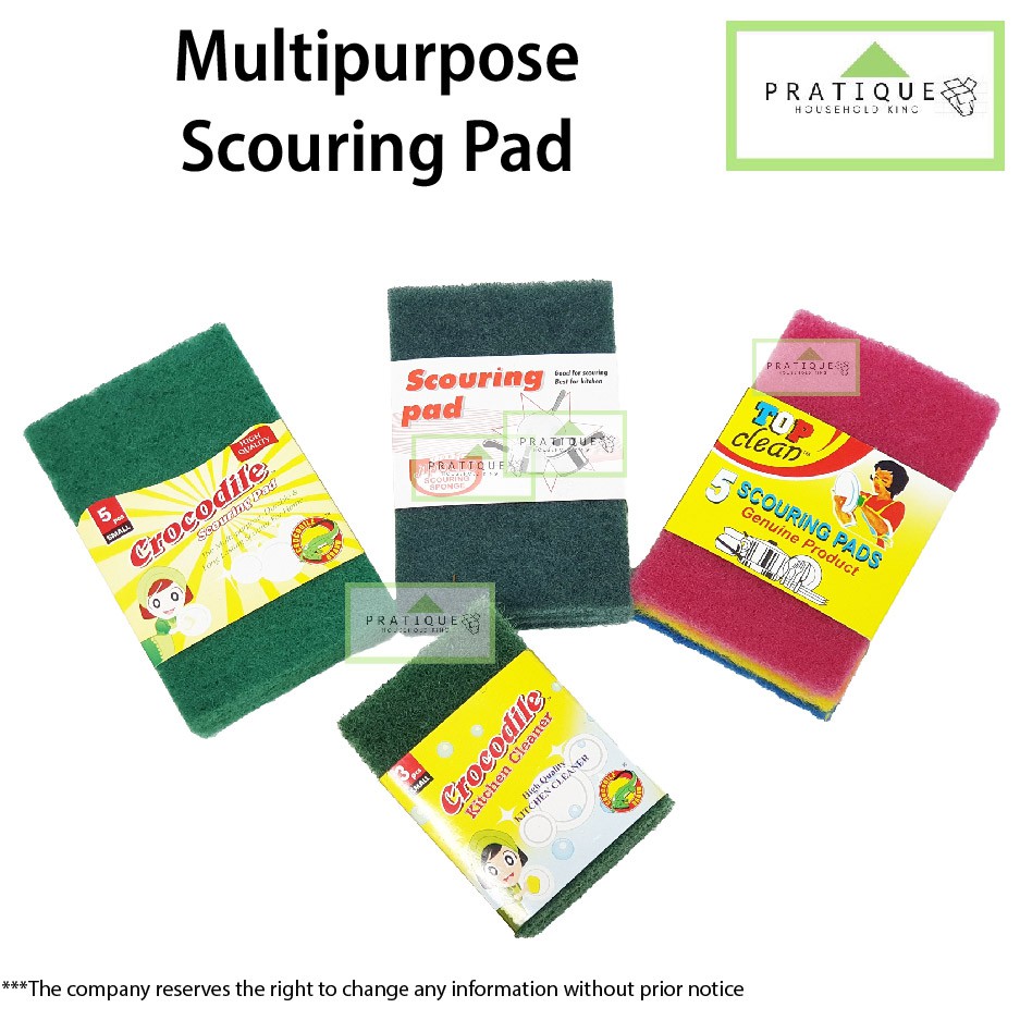 Multipurpose Scouring Pad/ Cleaning Pad/ Cleaning Scouring Pad | Shopee ...