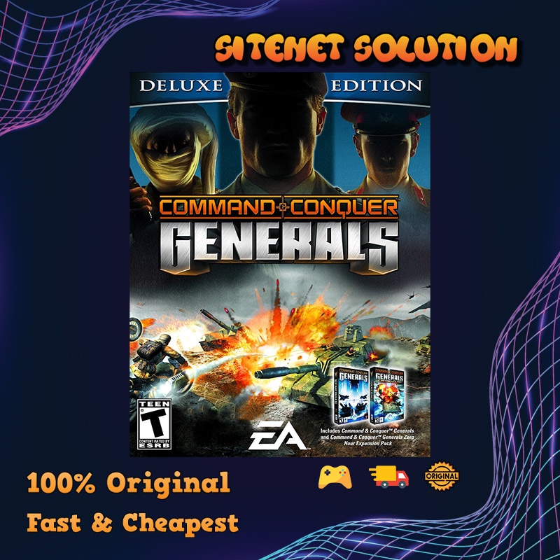 Command & Conquer Generals + Zero Hour [PC Digital Download][Offline ...