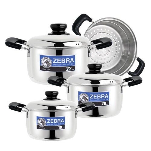 7PCS COOKWARE SET"WISDOM" (ZEBRA) | Shopee Malaysia