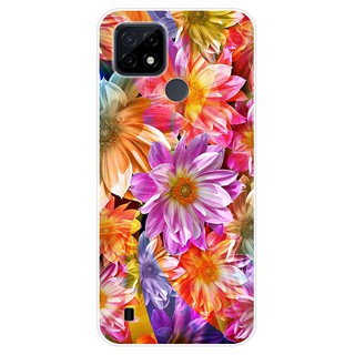 Realme C21 Case Silicone TPU Soft Back Cover Phone Case Realme C21 C 21 ...