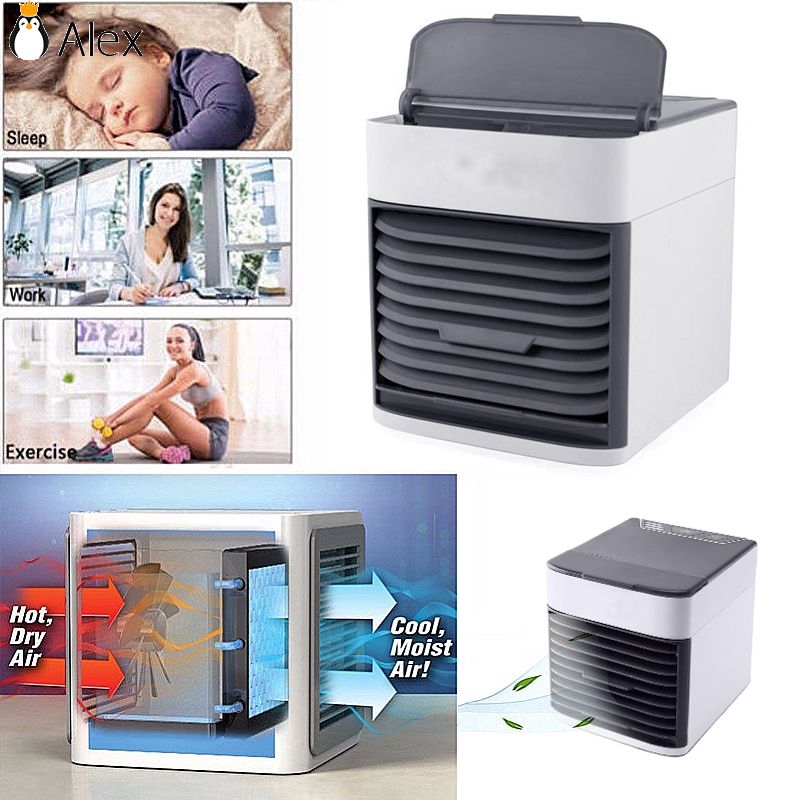 3-speed USB Mini Fan Arctic Air Ultra Compact Evaporative Air Cooler ...