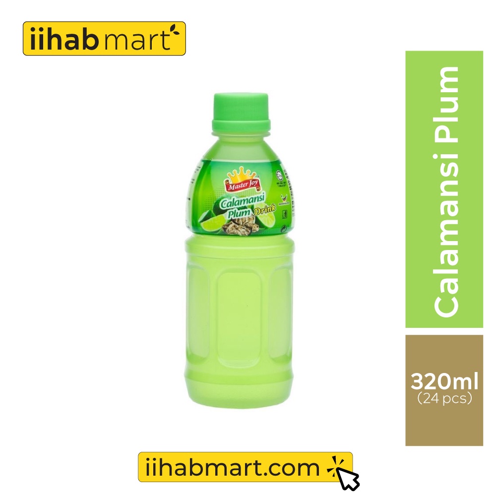 Master Joy Calamansi Plum - 320ml x 24pcs | Shopee Malaysia