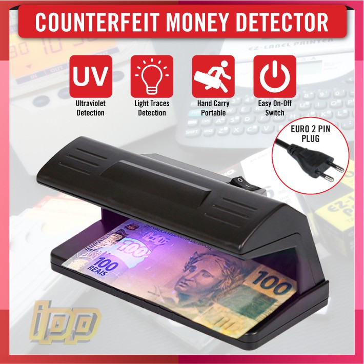 Counterfeit Money Detector/Bank Note Detector/UV Money Detector AD318 ...