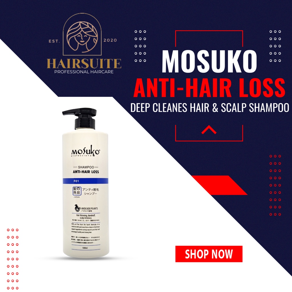 MOSUKO ANTI-HAIR LOSS 1000ML | Shopee Malaysia