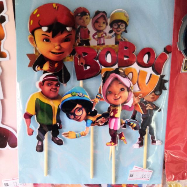 Boboiboy boboboi cake topper (1set) | Shopee Malaysia