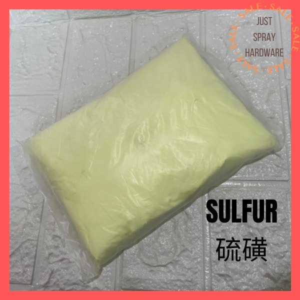 Sulfur / Sulphur Belerang Powder / Flakes 500G [100% Ready Stock] | Shopee Malaysia