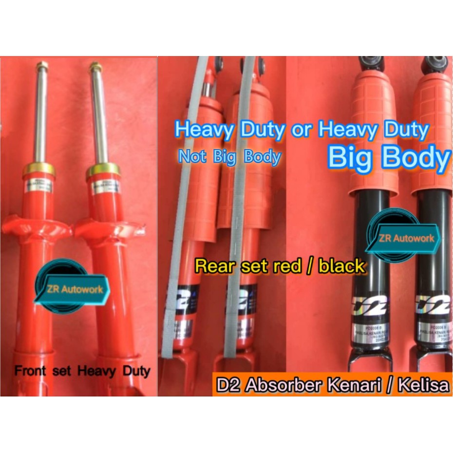 New D2 racing Perodua Kelisa/ Kenari, Proton Iswara/ LMST Front + Rear ...