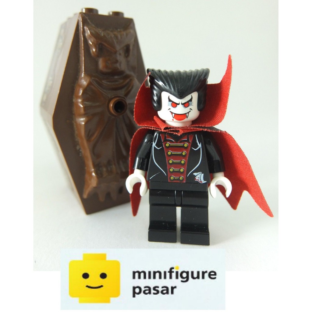 hrf005 Lego Studio 1381: Vampire's Crypt - 2002 Vampire Minifigure w ...