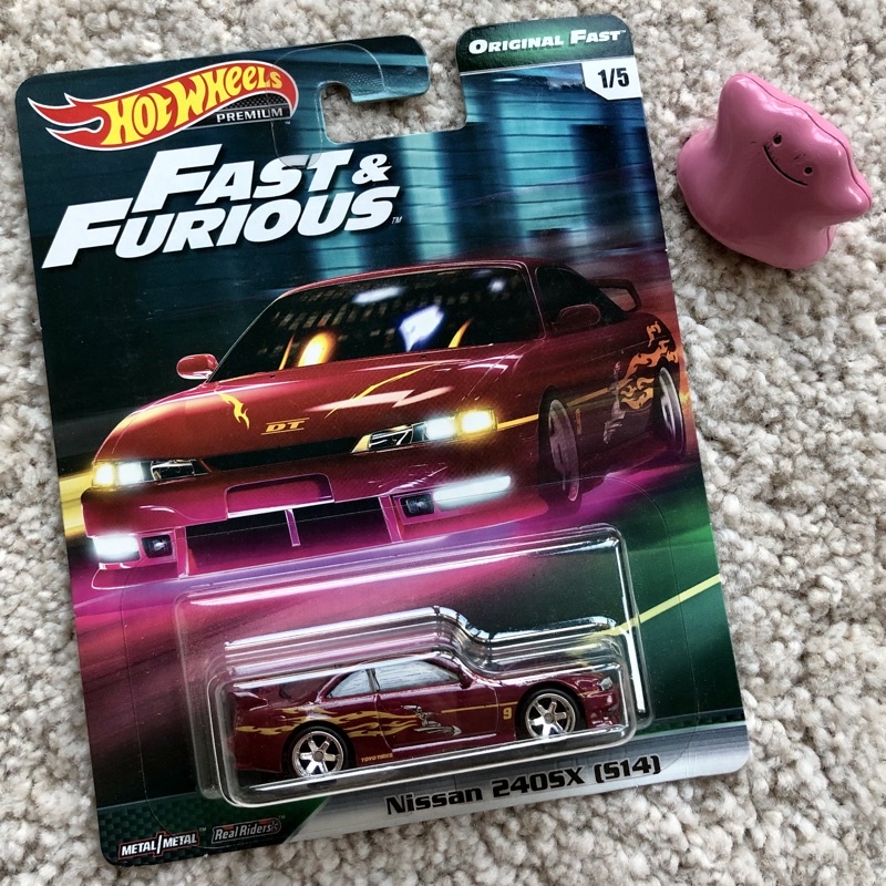 Hot Wheels Premium Nissan 240SX (S14) Fast And Furious Original Fast ...