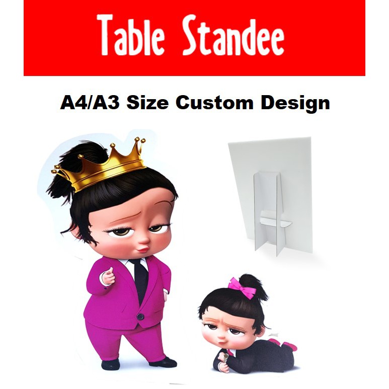 Custom Design Standee | Shopee Malaysia
