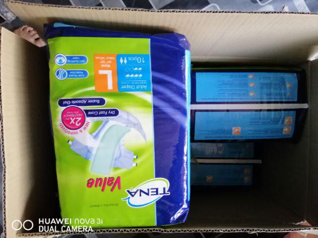 Tena Value Adult Tape Diaper M12/L10 (8 Packs) | Shopee Malaysia