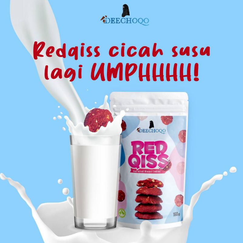 Redqiss by Deechoqo | Red Velvet | Biskut Raya | Kuih Raya | Shopee ...