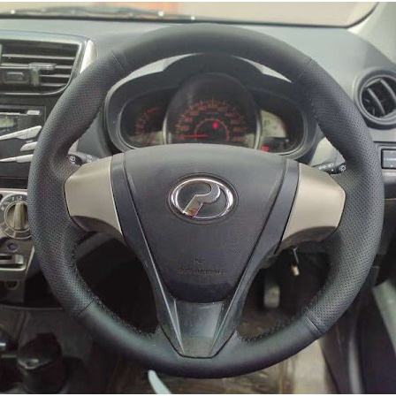 Custom Made Perodua Axia Steering Cover Hand Stitch Steering Wheel ...