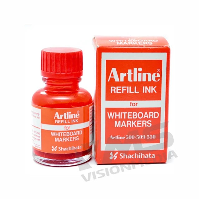 ARTLINE WHITEBOARD MARKERS REFILL,20ML RED ESK-50A | Shopee Malaysia