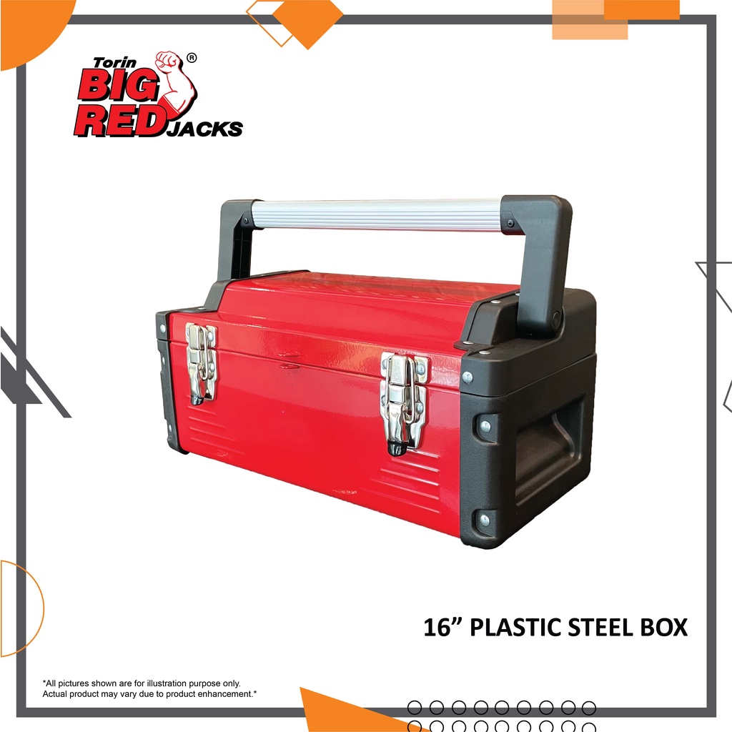 BIGRED PLASTIC STEEL HAND BOX (16" / 20") | Shopee Malaysia