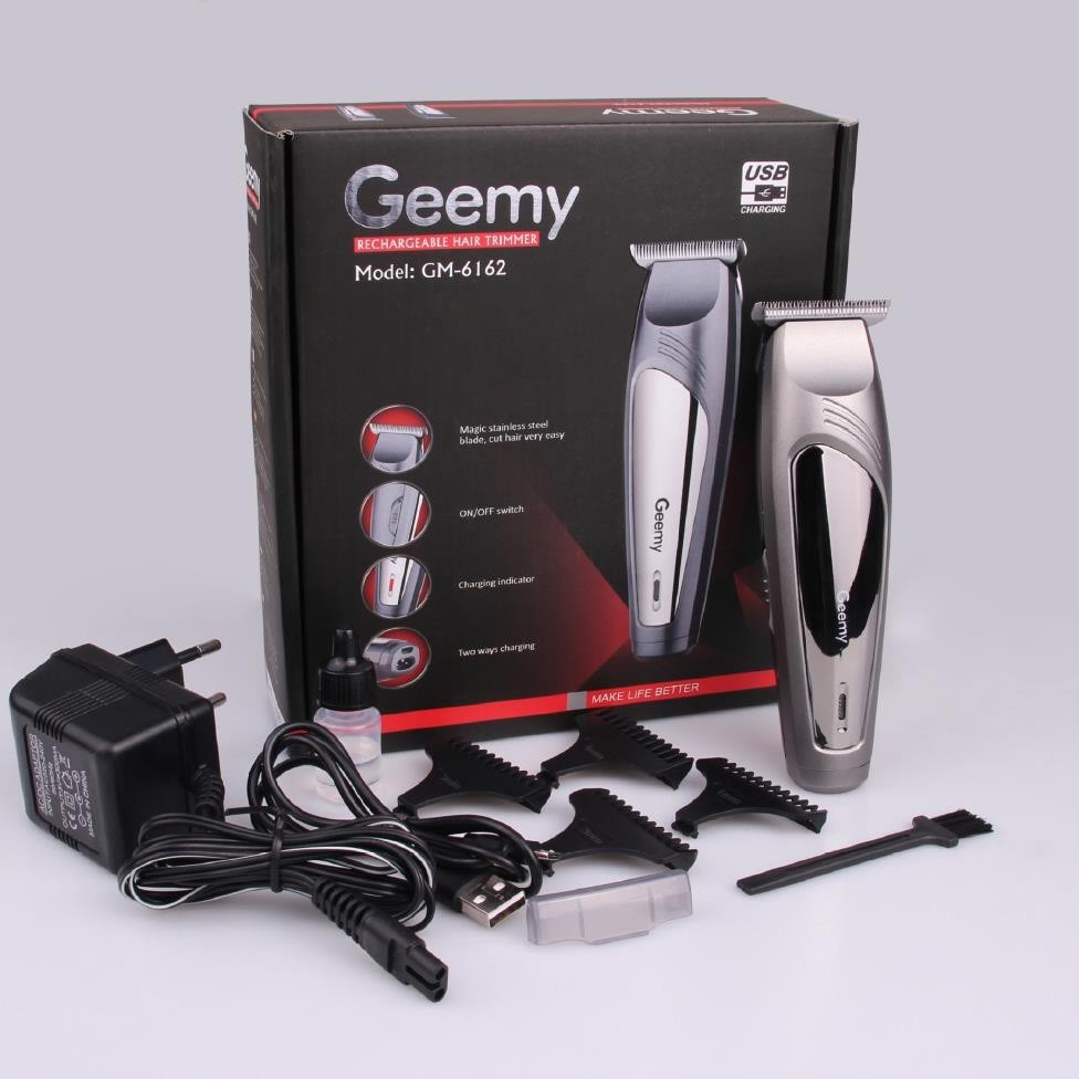 GEEMY GM-6162 PROFESSIONAL RECHARGEABLE HAIR&BEARD TRIMMER /SHAVER ...