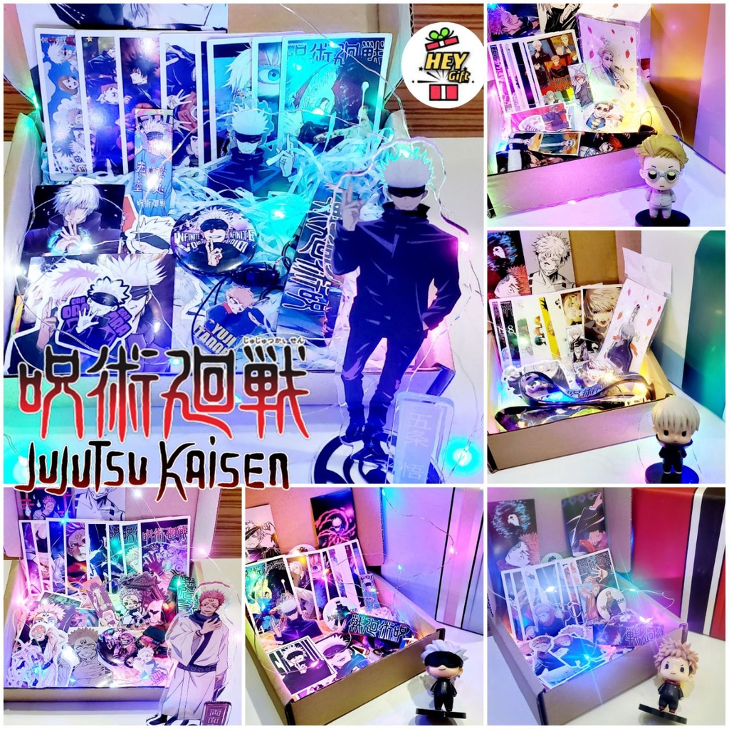 🌈ANIME SURPRISE BOX🌈Jujutsu Kaisen Figure Gift Box Set Gojo Yuji ...