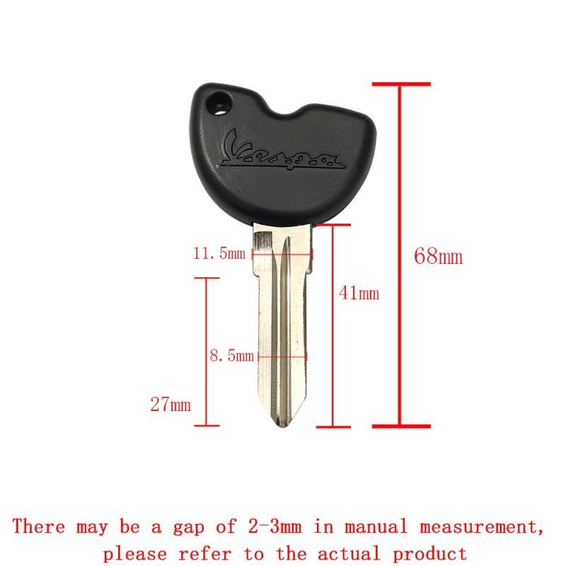 Vespa Uncut Key Blank (price per unit key) | Shopee Malaysia