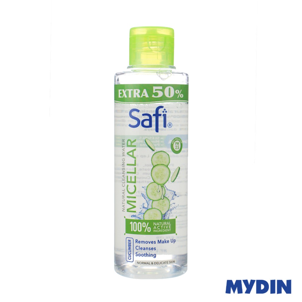Safi Micellar Cleansing Water Cucumber (100ml) | Shopee Malaysia