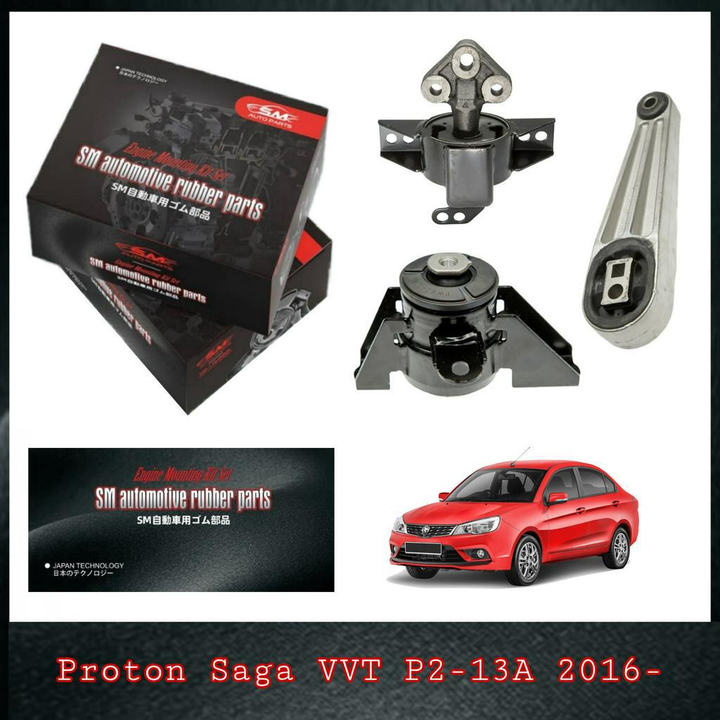SM Engine Mounting Set - Proton Saga VVT 2016- ( 1+1Year Warranty ) New ...