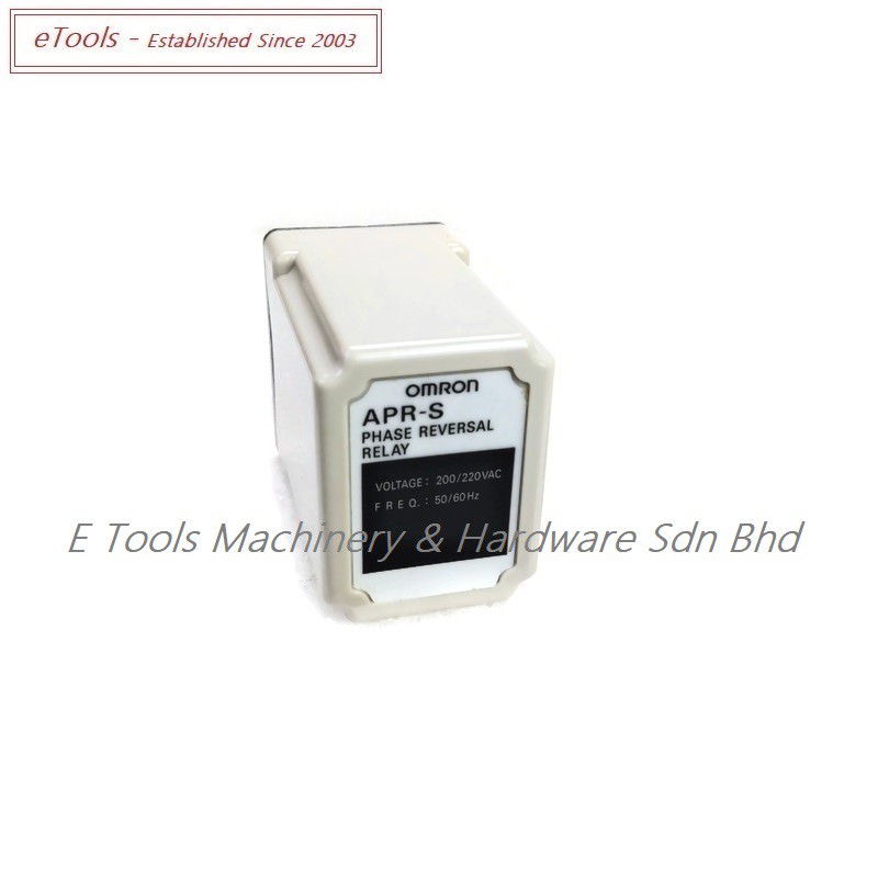 OMRON APR-S PHASE REVERSAL RELAY - MADE IN JAPAN | Shopee Malaysia