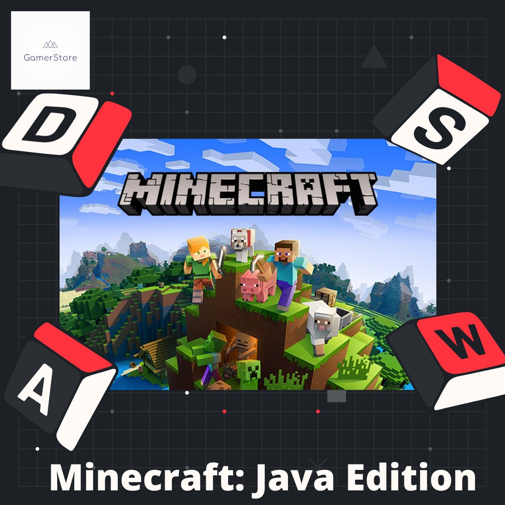 Minecraft Java Edition Redeem Key 100 Original Shopee Malaysia