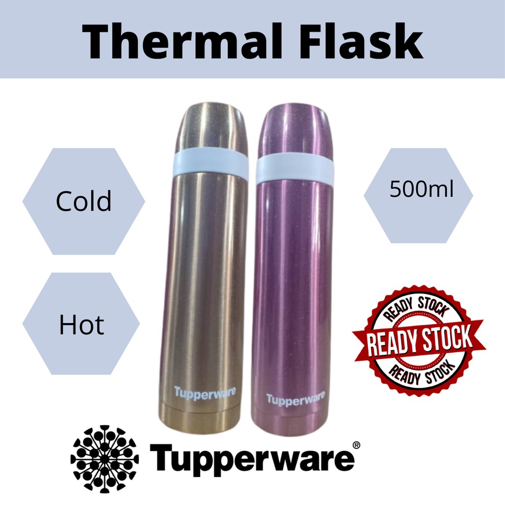 [Ready Stock] Tupperware Thermal Flask - Termos Tupperware | Shopee ...