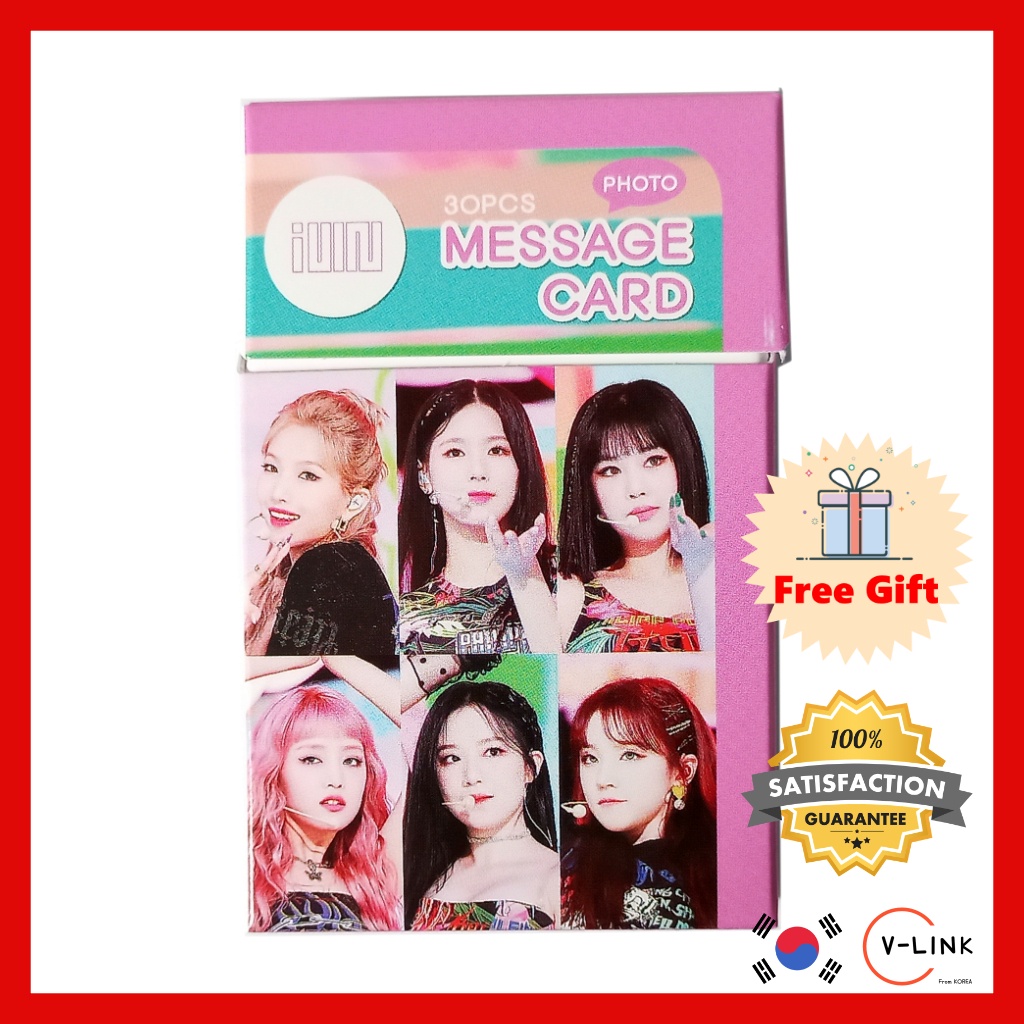 K-POP GIRL GROUP (G)I-DLE (GIDLE) Photocard 30 Pcs Set High-Definition ...