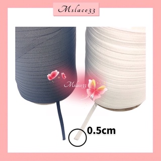 [600y] Tali barut/ Cotton tape/ Tali Kain/ Tali Gantung Baju (0.5cm ...