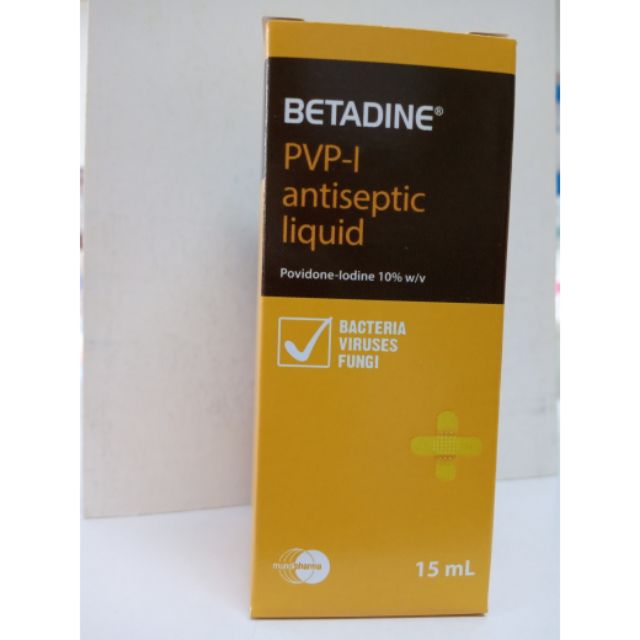 Betadine Antiseptic Solution 30ml [EXP:02/25] | Shopee Malaysia
