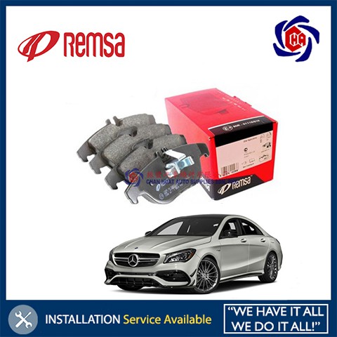 Mercedes A45 CLA45 GLH45 REMSA Front Brake Pad (set/4pcs) | Shopee Malaysia