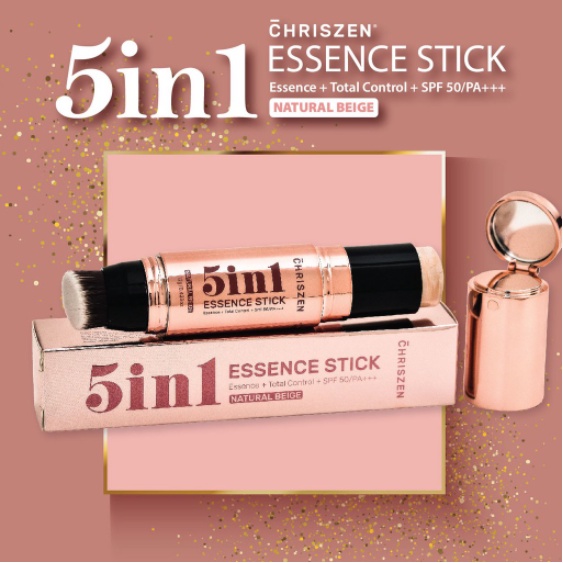 Chriszen 5 In 1 Essence Stick Foundation (12g) [Ready Stock] MFG Date ...