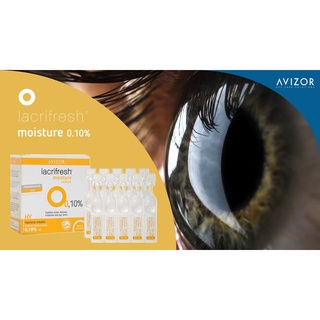 Avizor Lacrifresh Moisture 0.10% Unidose Eye drops Sodium Hyaluronate ...