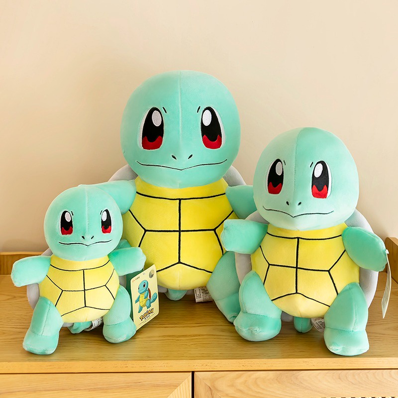 Squirtle the Pokemon Detective Genuine Soft Plush Toy Doll Pikachu ...