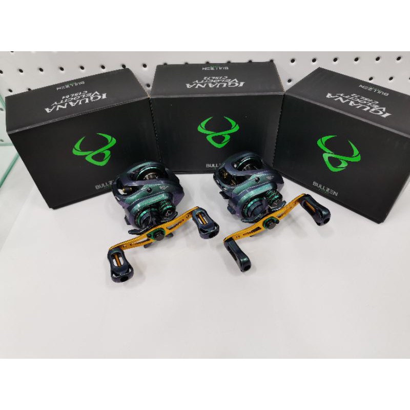 BULLZEN IGUANA VELOCITY (BAIT CASTING REEL) | Shopee Malaysia