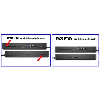 Dell WD19TB WD19tbs Thunderbolt 4K Dock with 180w Adapter USB 3.1 Gen 1 ...