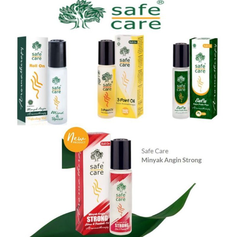 SAFE CARE REFRESHING /MEDICATED/MINYAK KAYU PUTIH/ 3 POINT OIL MINYAK ANGIN AROMATHERAPY ...