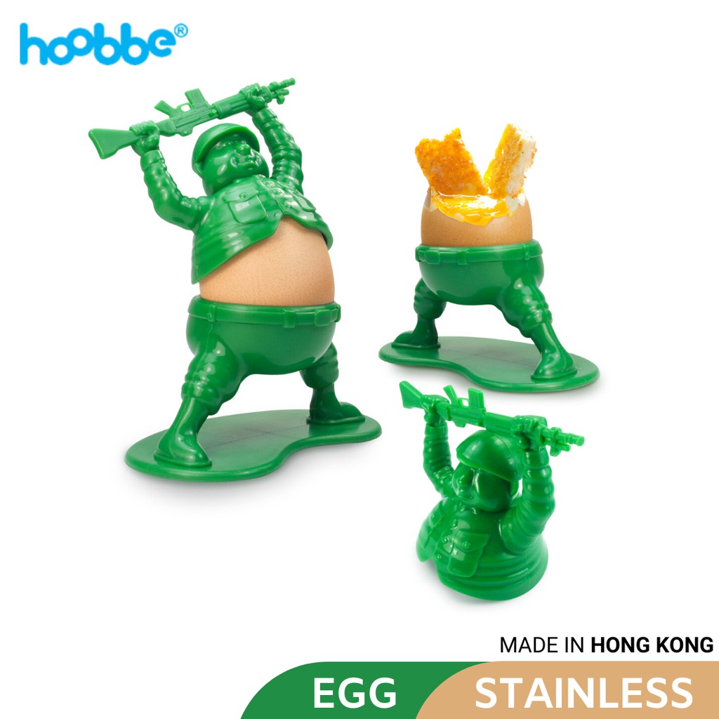 HOOBBE Soldier & Egg Cup | Shopee Malaysia