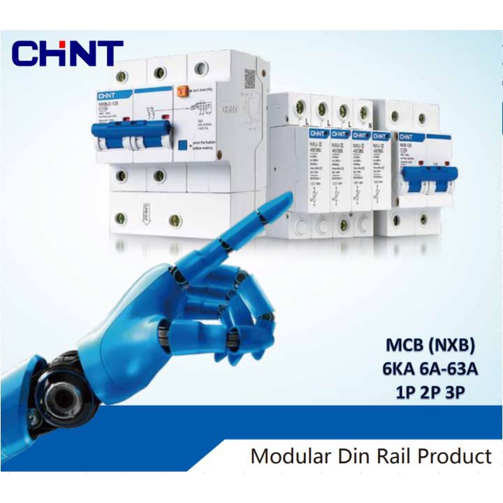 CHINT MCB 6KA miniature circuit breaker NXB 6A 10A 16A 20A 32A 40A 63A | Shopee Malaysia